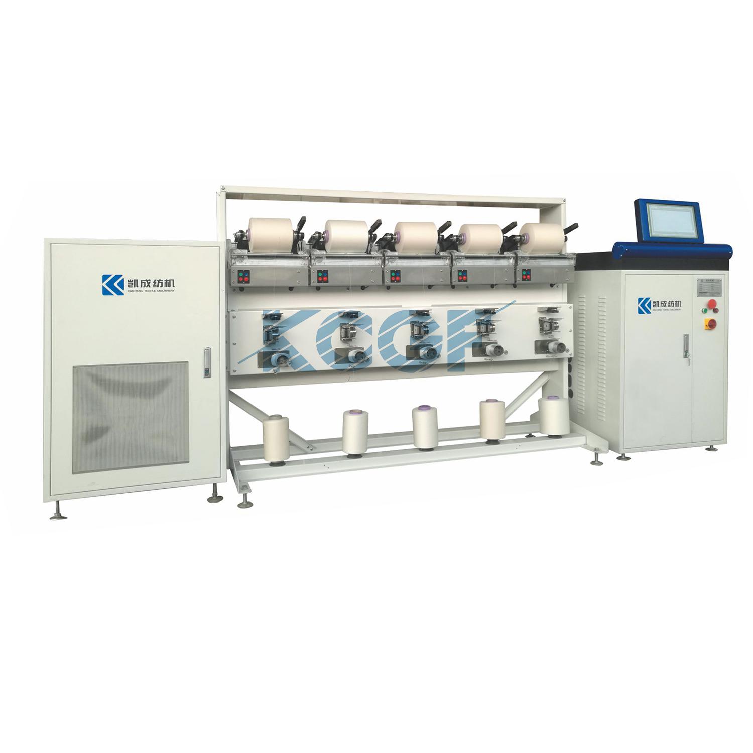 KC528 DIGITAL PRECISION SPUN YARN WINDING MACHINE - 浙江凯成智能设备股份有限公司