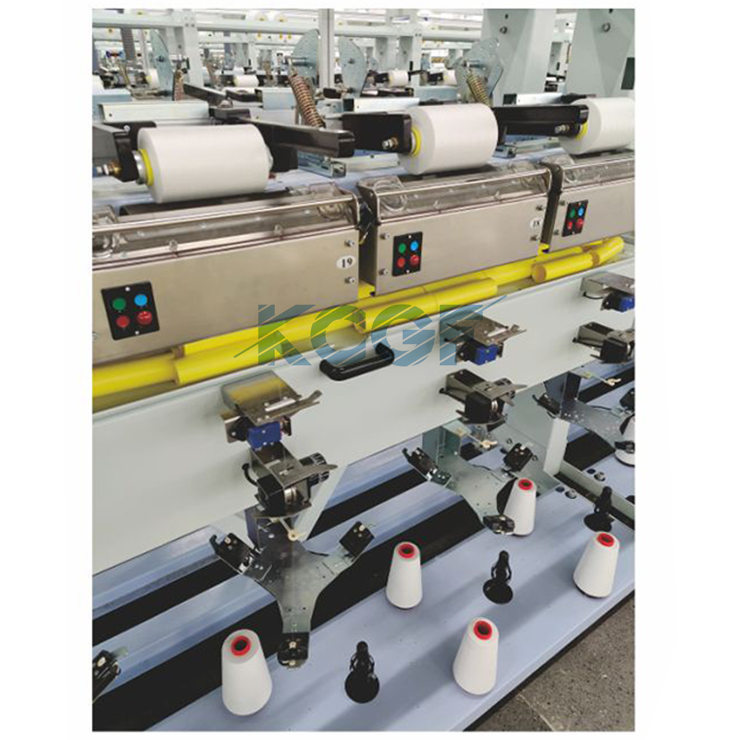 KC528 DIGITAL PRECISION SPUN YARN WINDING MACHINE - 浙江凯成智能设备股份有限公司